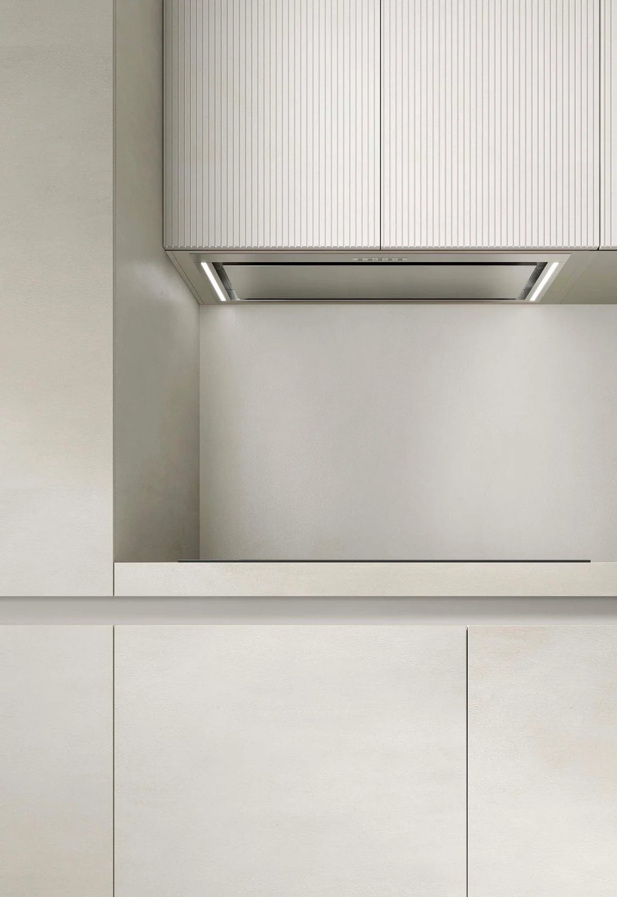 Airforce Compact In 53cm Built-In Cooker Hood with Touch Controls- Sta ...