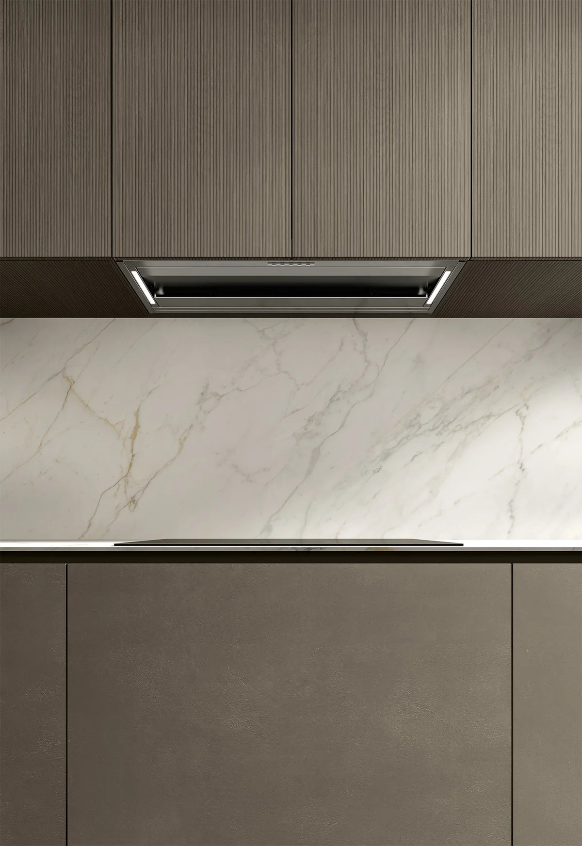 Airforce Inside In 60cm Built in Cooker Hood with Touch Controls-Stain ...