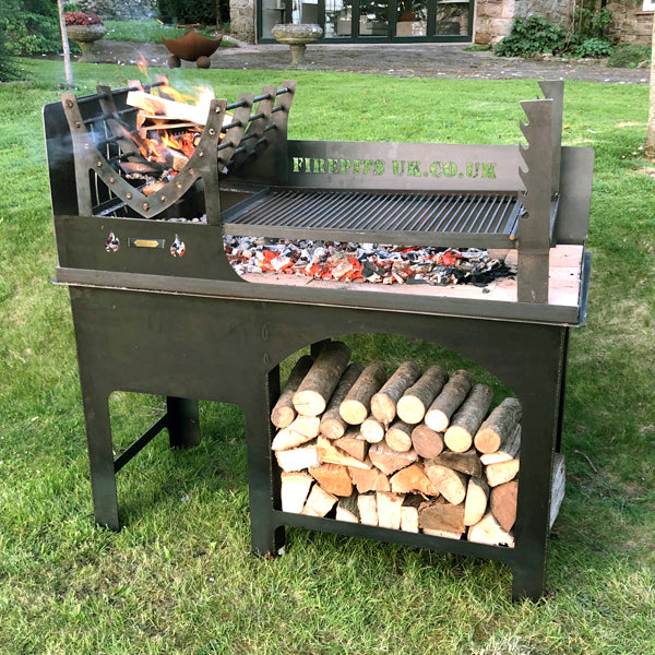 Asado BBQ with Log Store — Primecookout Ltd