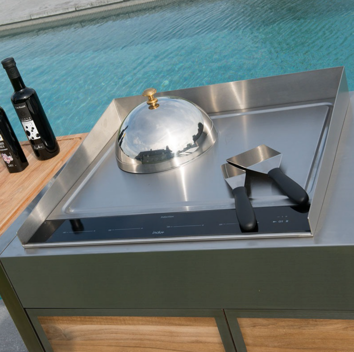 Indu+ TomBoy Duo Unico Electric BBQ Grill Cart — Primecookout Ltd