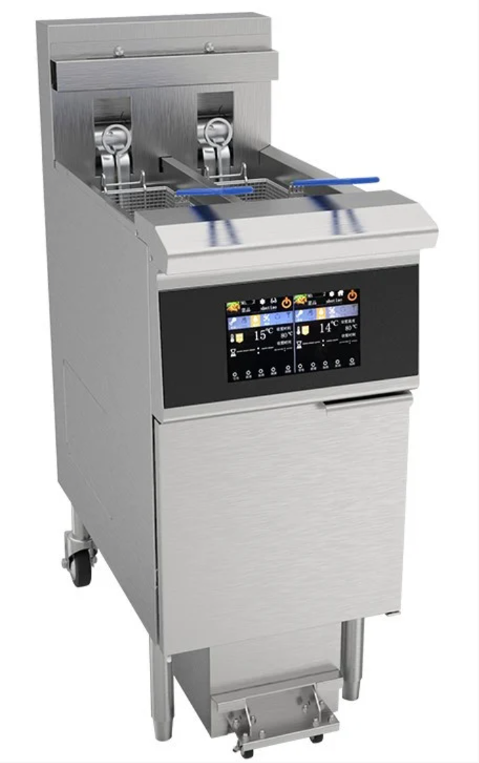 CHEFSRANGE OFE213L - TWIN TANK 11.5+11.5 LTR ELECTRIC FILTRATION FRYER ...