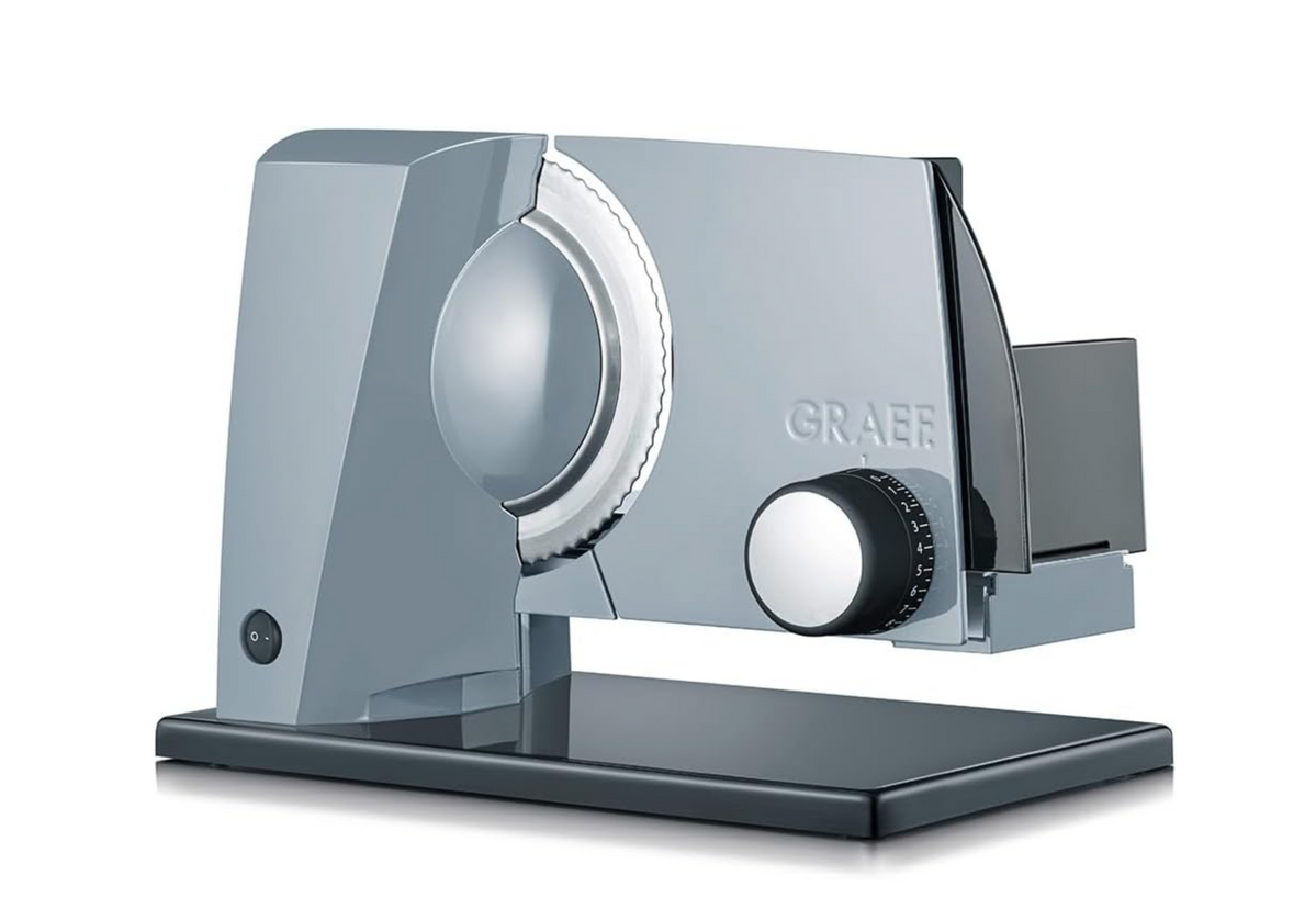 Graef Electrical Slicer SK111 Silver UK, Compact Metal Meat Slicer for ...