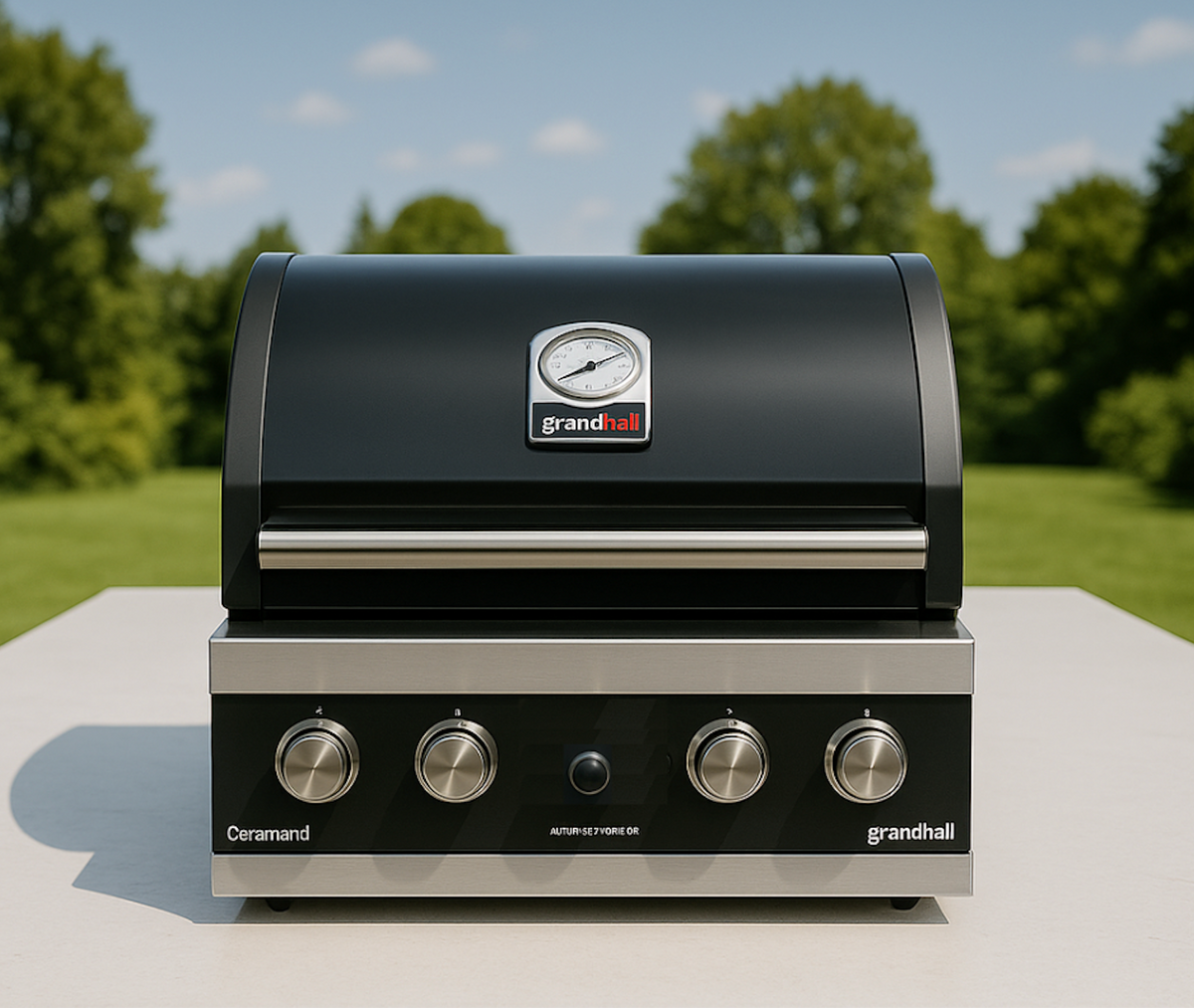 Grandhall Premium G4 Built In Gas BBQ — Primecookout Ltd