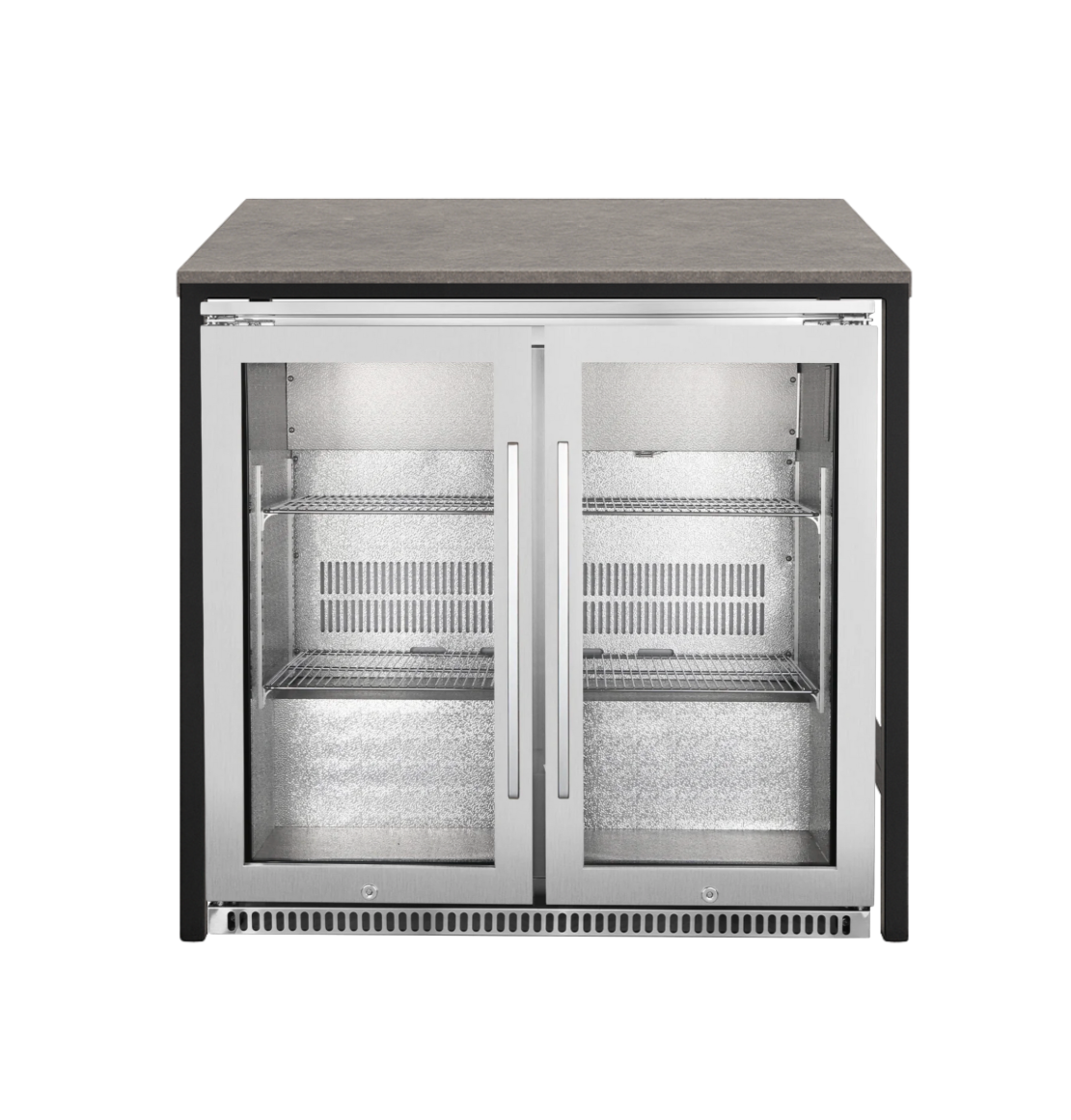 The Alpha Forge Outdoor Double Door Fridge module 92cm — Primecookout Ltd