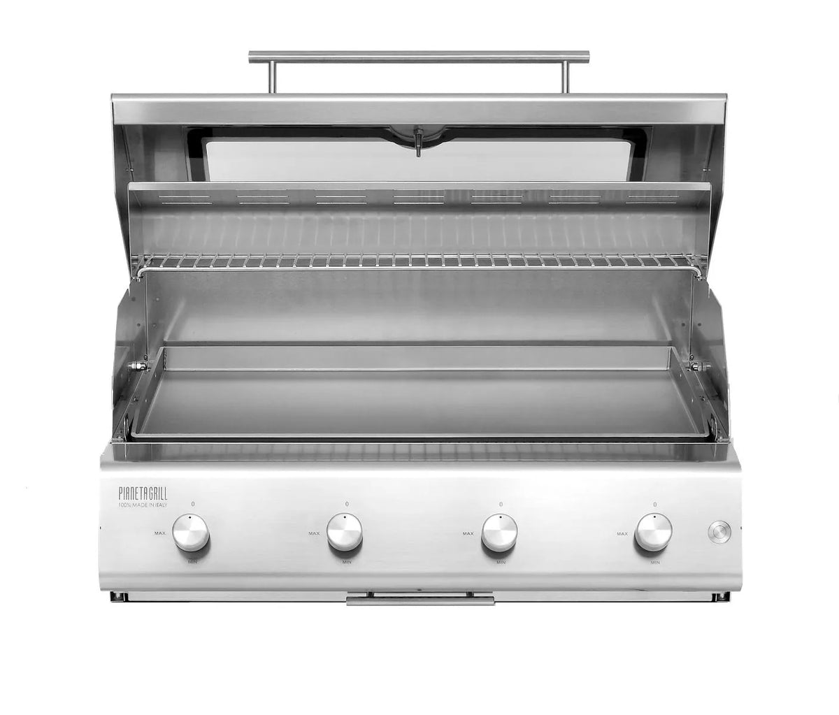 Barbecue Grill - Fry Top 750 4-burner Hybrid barbecue with Teppanyaki ...