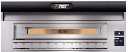 MORETTI FORNI P115G - 4 TRAY, 8" CROWN SINGLE DECK GAS BAKERY OVEN ...