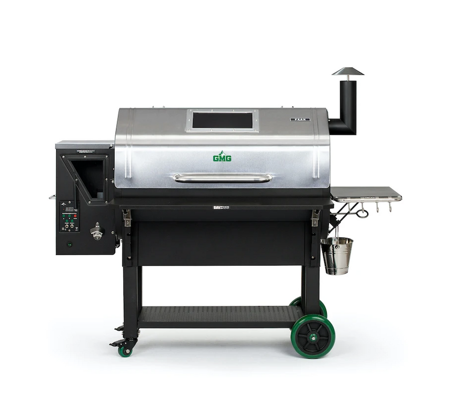 GMG GRILLS PEAK GRILL & SMOKER STAINLESS STEEL — Primecookout Ltd