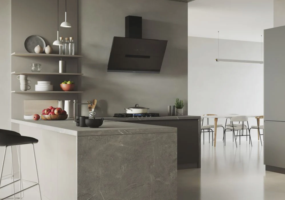 Haier 90cm Series 6 Wall Angled Cooker Hood WIFI in Black ...