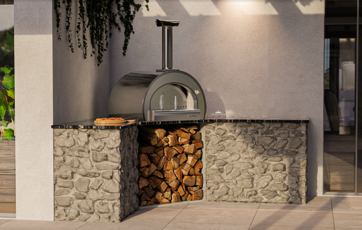 Piccolo Pizza Oven Built in - Stainless Steel — Primecookout Ltd